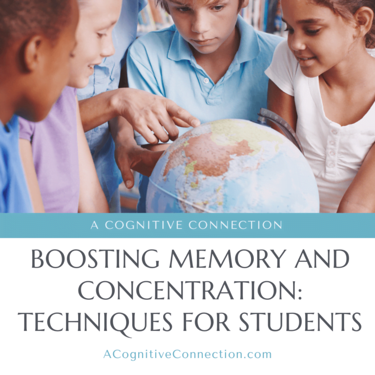 Boosting Memory and Concentration: Techniques for Students